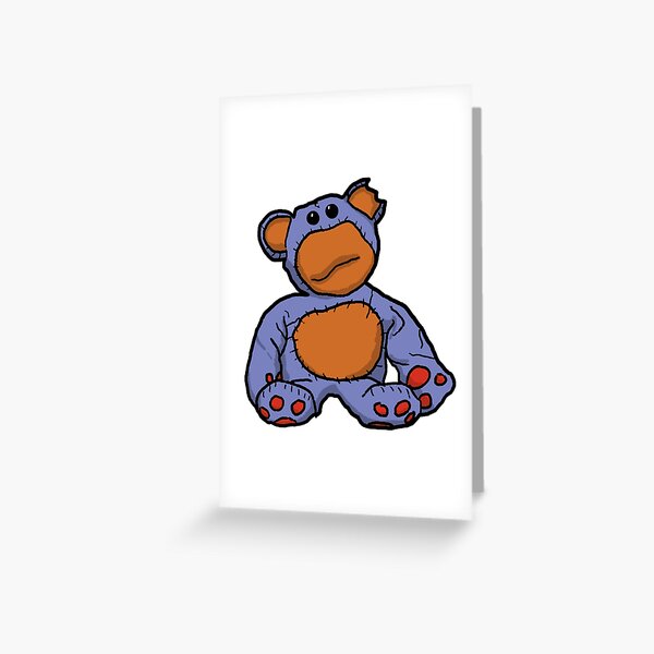 "Nev The Bear CBBC" Greeting Card for Sale by Captainhuck | Redbubble