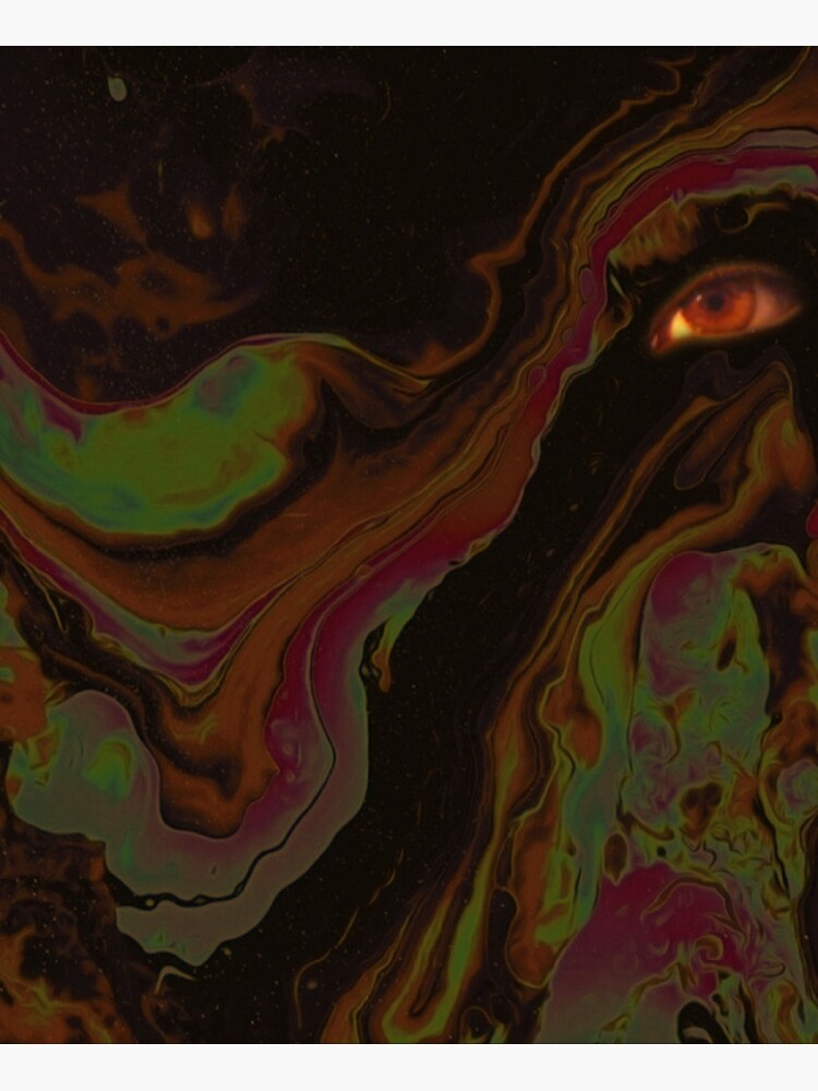 "Trippy Eye" Sticker for Sale by emmekacala | Redbubble