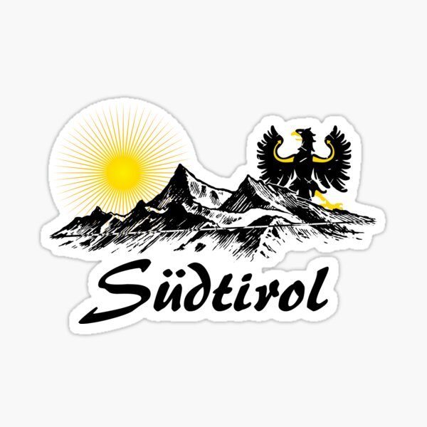 "South-Tirol" Sticker by Innsbrucker | Redbubble