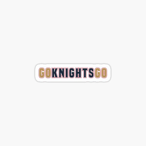 "go knights go" Sticker by msdvntr | Redbubble