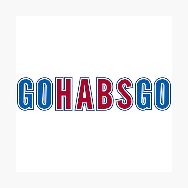 "go habs go" Photographic Print by msdvntr | Redbubble