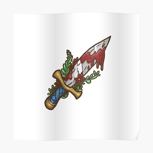 "The dagger" Poster for Sale by NireLeetsac | Redbubble