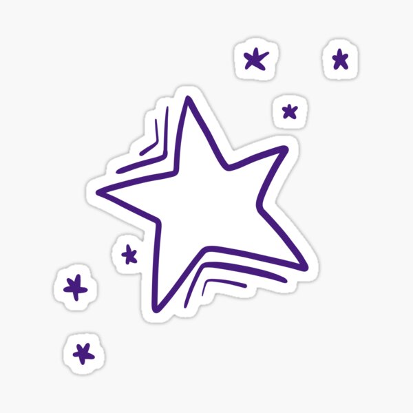 "Stars (Diagonal Design)" Sticker for Sale by KelseyLovelle | Redbubble