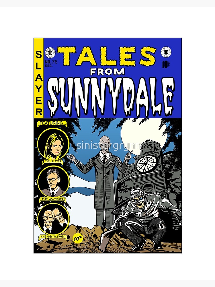"Tales from Sunnydale" Art Print for Sale by sinistergrynn | Redbubble