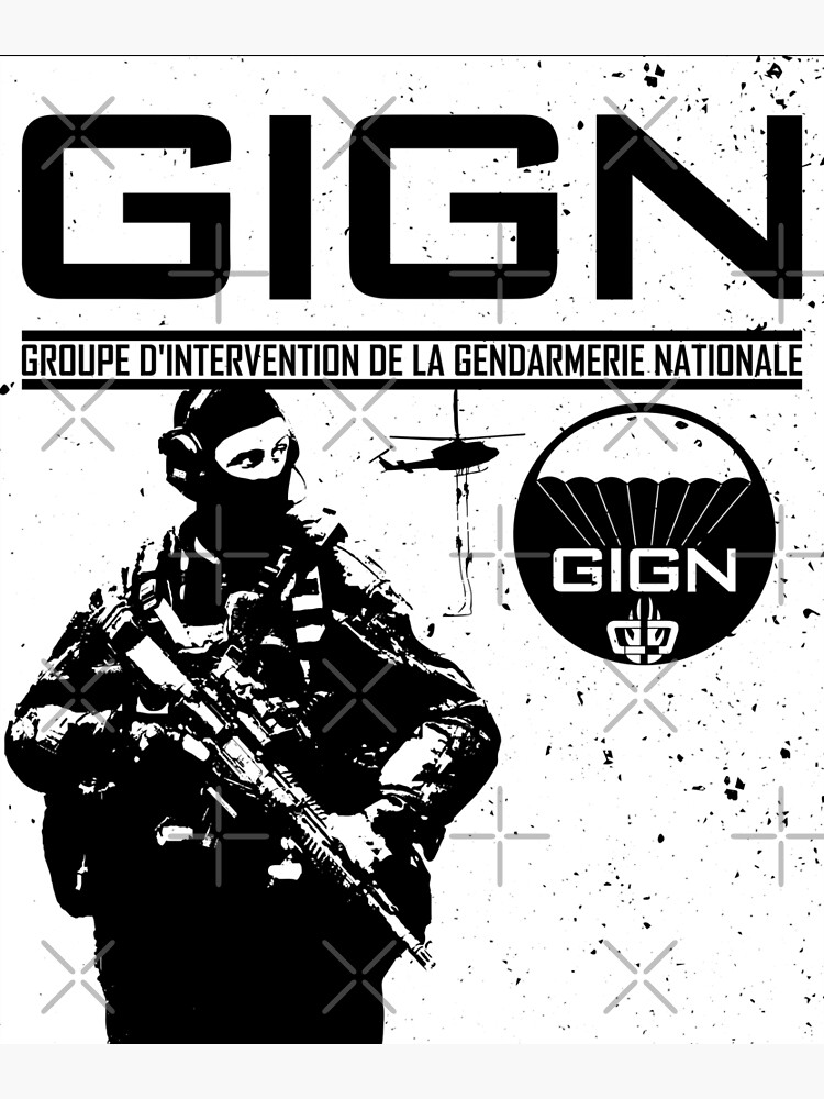 "GIGN Elite Forces National Gendarmerie Intervention Group" Poster for ...