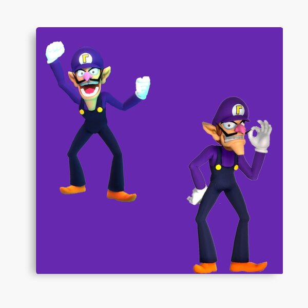 Waluigi Canvas Prints | Redbubble