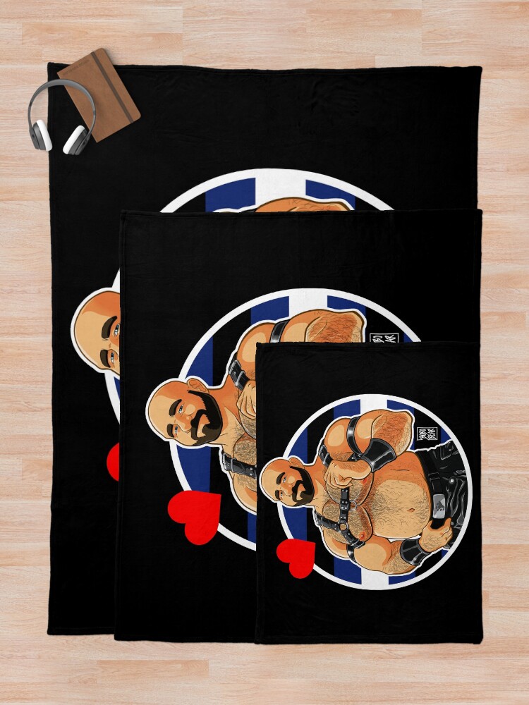 "JIM LIKES LEATHER - DETAIL" Throw Blanket for Sale by bobobear | Redbubble