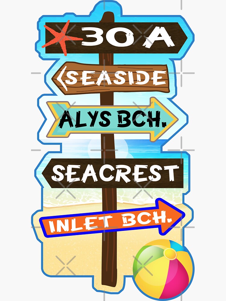 "30 A Florida Walton County Inlet Beach Alys Beach Seacrest Seaside 30A ...