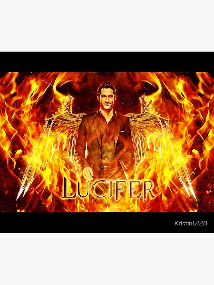 "Lucifer Fire Design" Throw Blanket for Sale by Kristin1228 | Redbubble