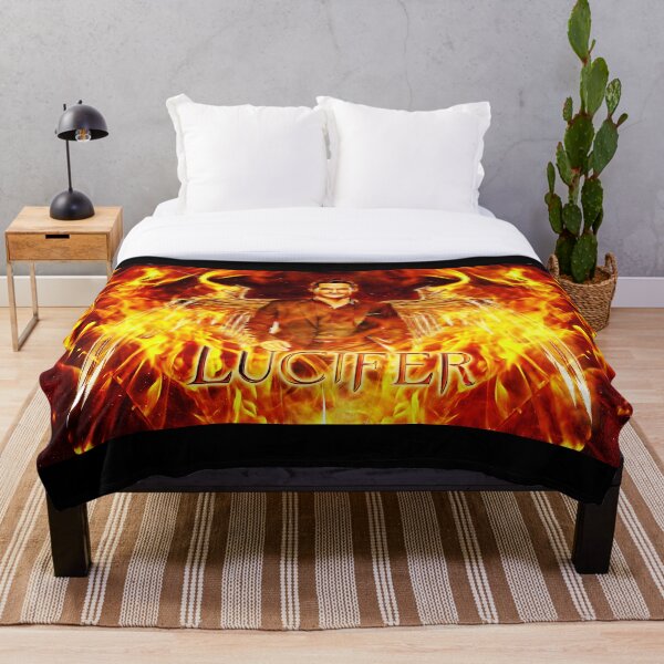 "Lucifer Fire Design" Throw Blanket for Sale by Kristin1228 | Redbubble