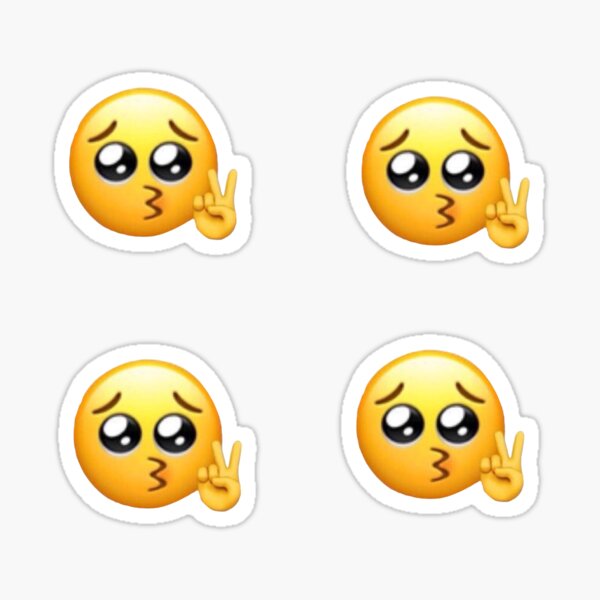 "emoji meme sticker pack" Sticker for Sale by wkatlyn | Redbubble