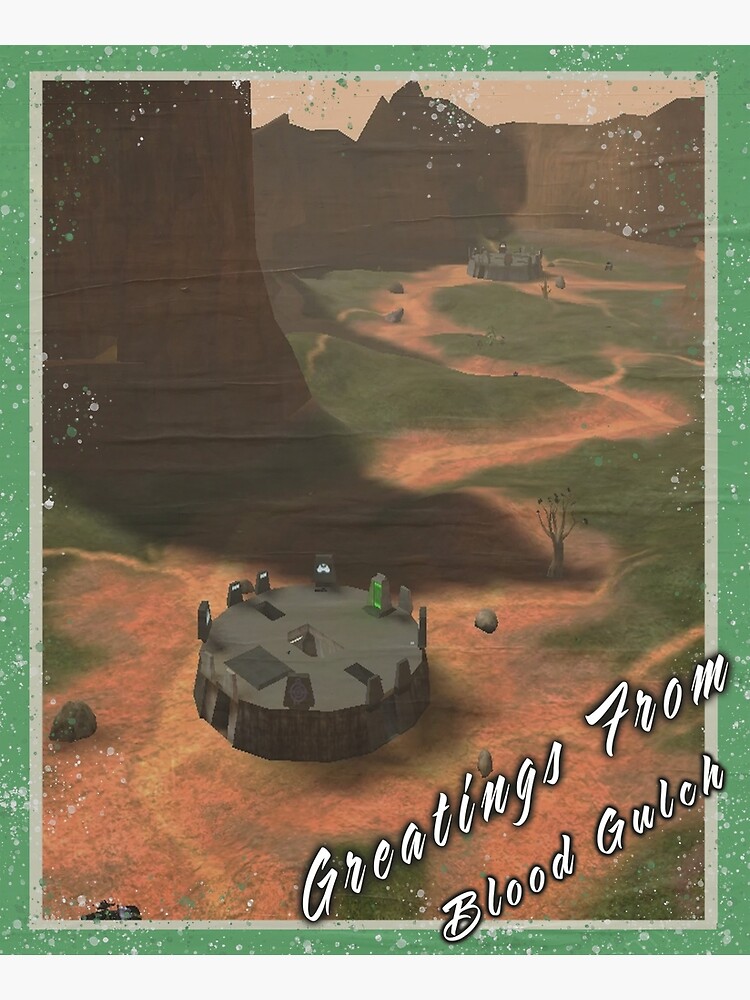 "Blood Gulch Poster" Poster for Sale by PFCpatrickC | Redbubble