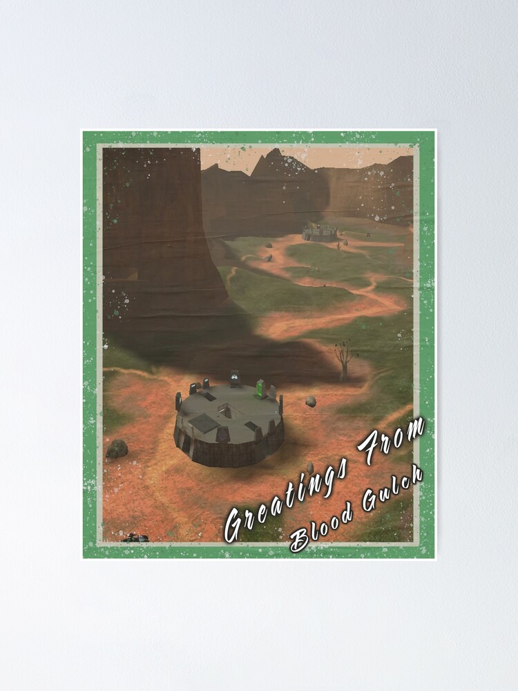 "Blood Gulch Poster" Poster for Sale by PFCpatrickC | Redbubble