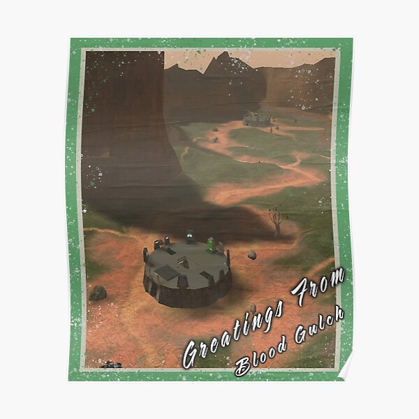 "Blood Gulch Poster" Poster for Sale by PFCpatrickC | Redbubble