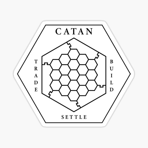 Catan Stickers | Redbubble