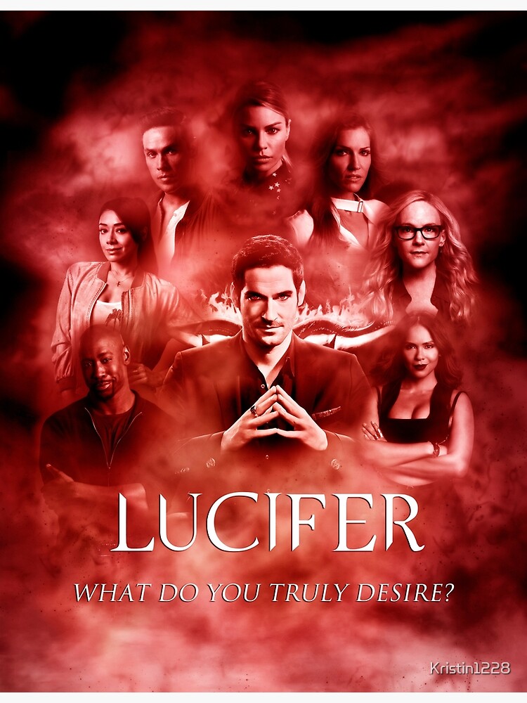 Poster « Affiche de Lucifer Cast », par Kristin1228 | Redbubble