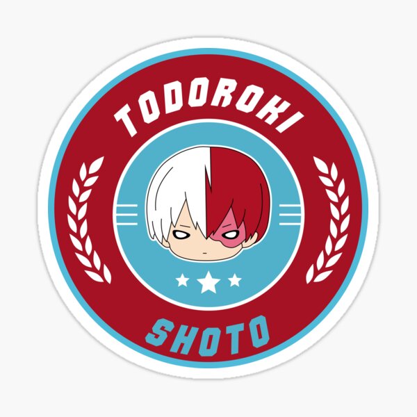 Pegatina «MY HERO ACADEMIA (BNHA): TODOROKI SHOTO» de FunGangStore ...