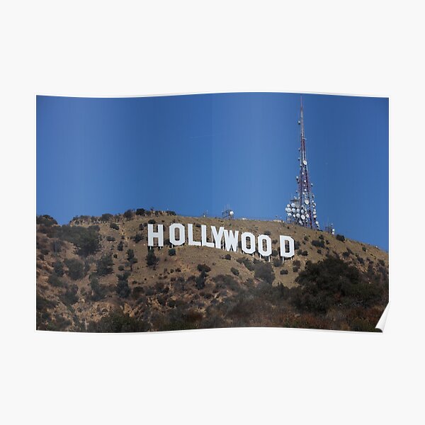 Hollywood Sign Posters | Redbubble