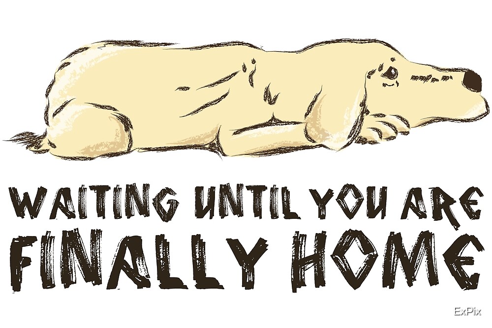 "Waiting Until You Are Finally Home" by ExPix | Redbubble