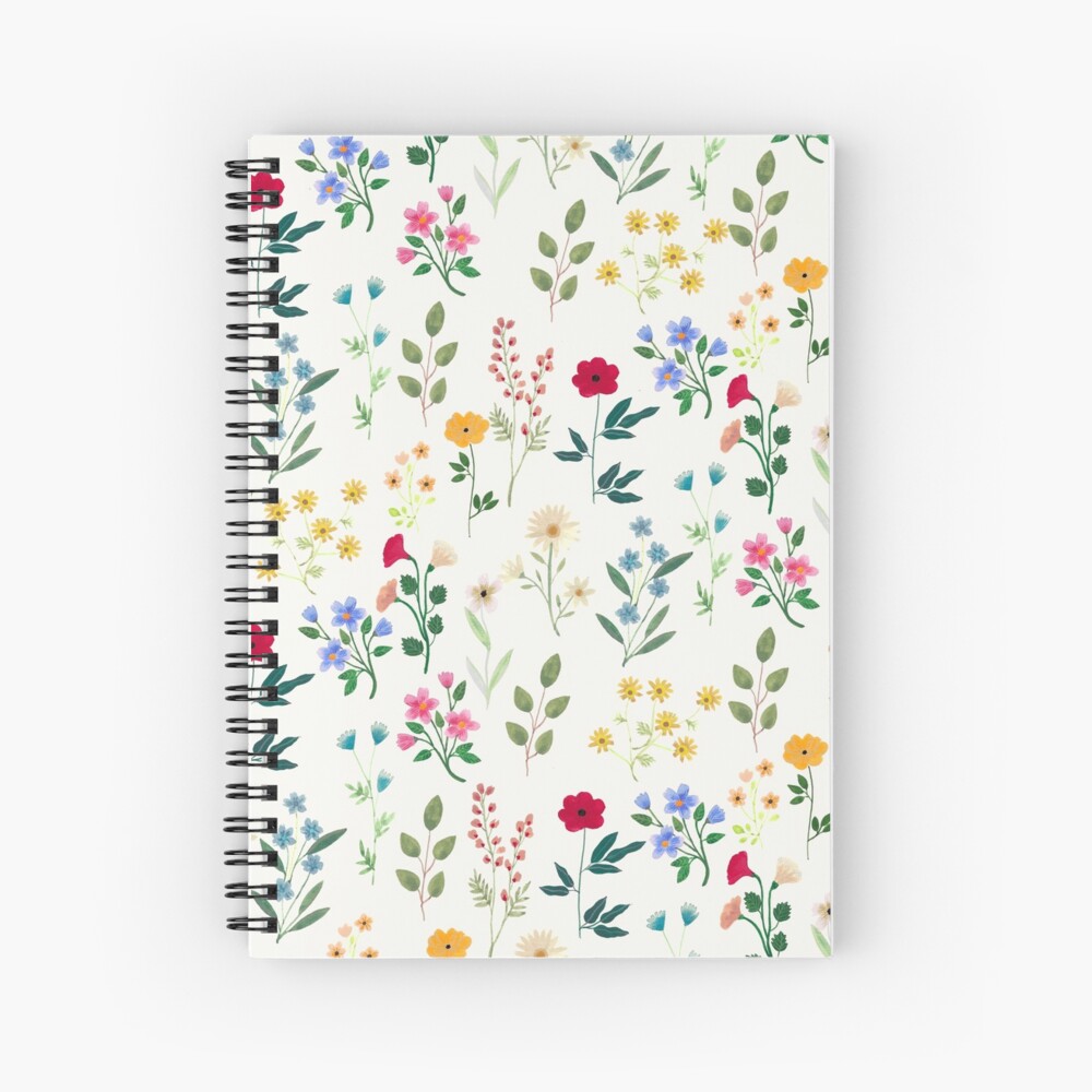 "Spring Botanicals" Spiral Notebook for Sale by artiisan | Redbubble