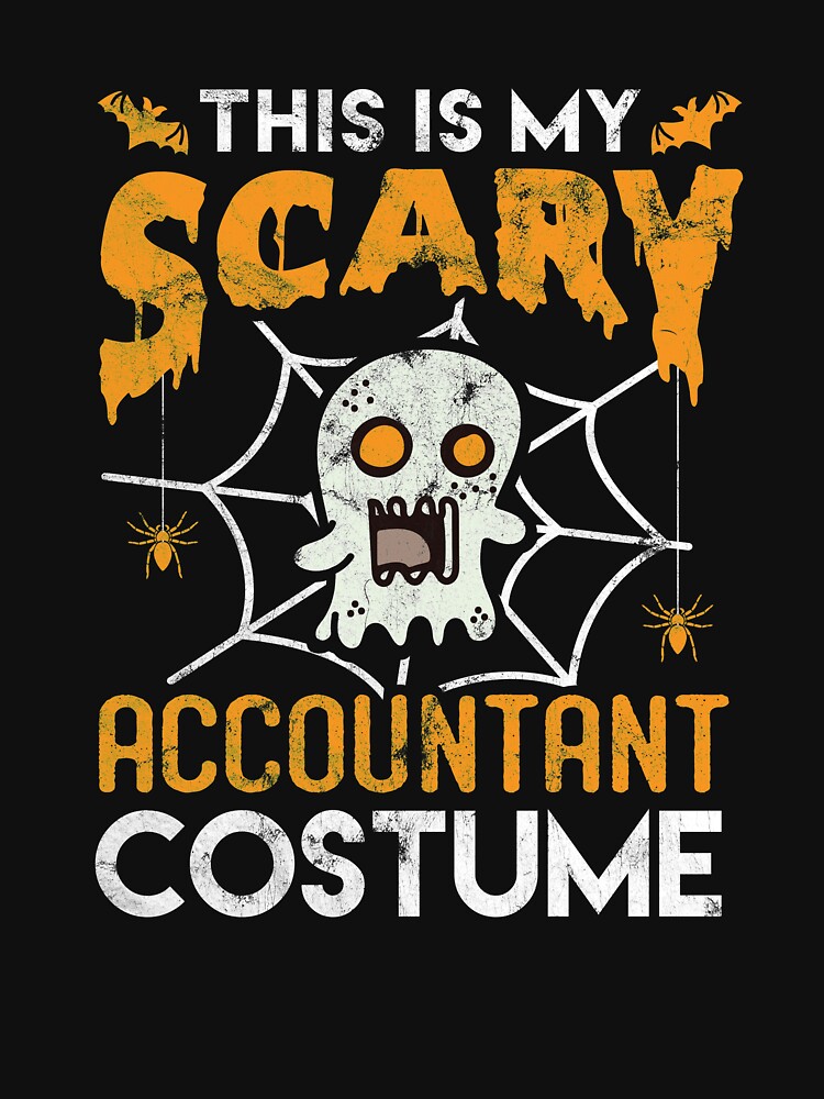 "Dies ist meine Scary Accountant Kostüm Halloween Shirt" T-Shirt von ...