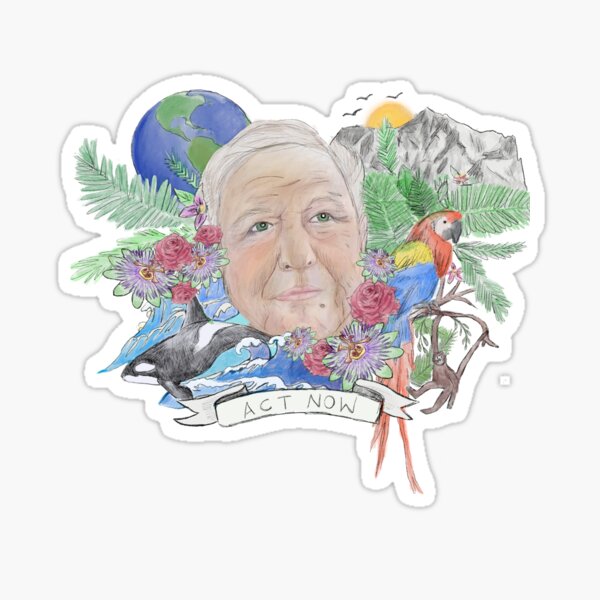 "Act now" Sticker for Sale by lilliesandroses | Redbubble