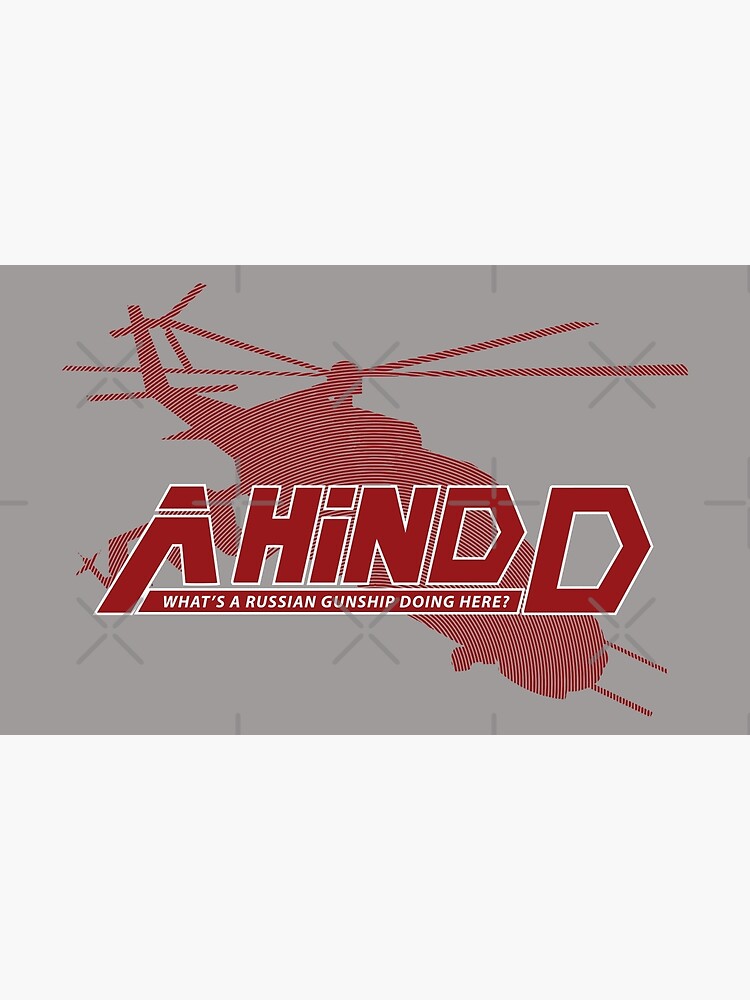 "Metal Gear Solid A Hind D - Russian Gunship Tee Inspired by Kojima's ...