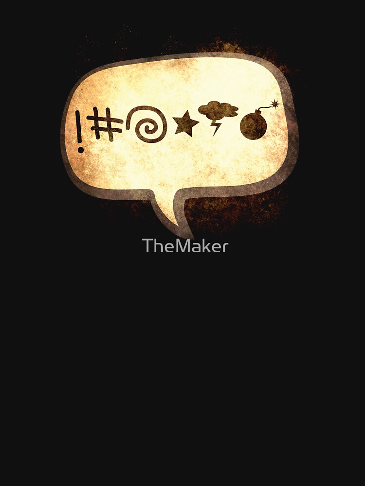 "Bad Language" T-shirt for Sale by TheMaker | Redbubble | bad t-shirts ...