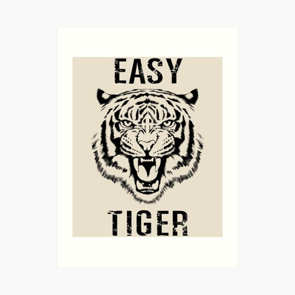 Art & Collectibles Prints Easy Tiger SVG Digital Prints etna.com.pe