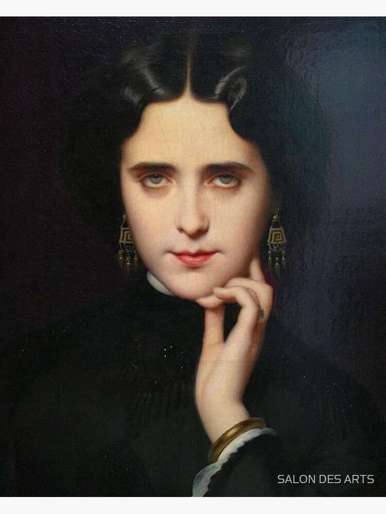 "Madame de Loynes (1862) - Amaury Duval" Art Print for Sale by SALON ...