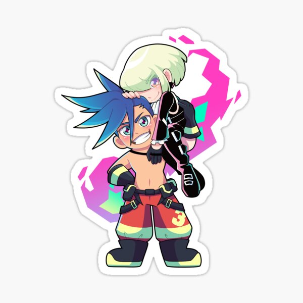 "Promare - Lio de Galon" Sticker for Sale by asticou | Redbubble