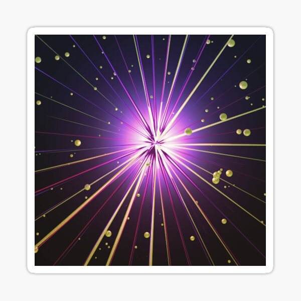 "Trippy Space " Sticker for Sale by AlphaMoonCalf | Redbubble