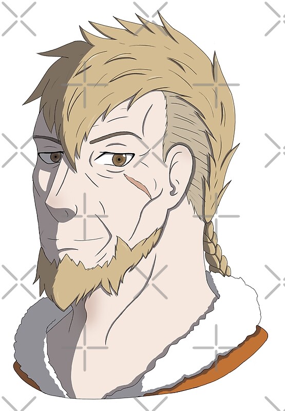 "Jeralt Headshot (Fire Emblem: Three Houses)" by nyghtingaleart | Redbubble