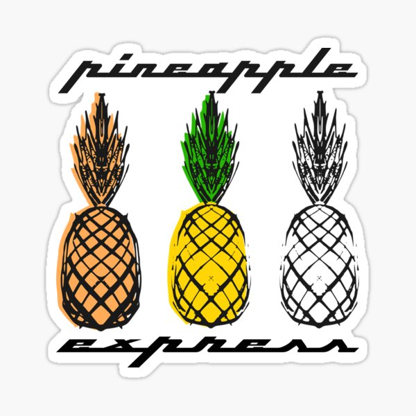 "Pineapple Express" Sticker by mkkessel | Redbubble