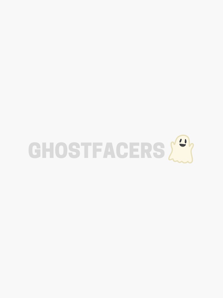 "Supernatural GhostFacers" Sticker for Sale by gabbykeller | Redbubble