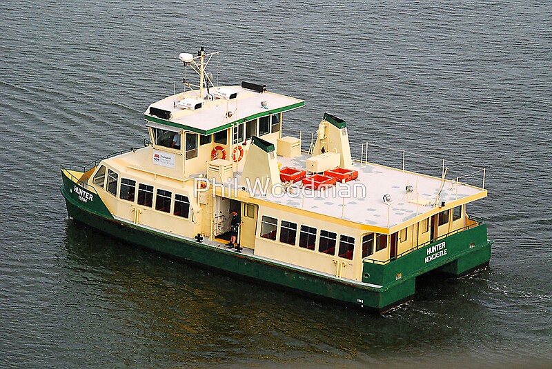 ""Hunter" Ferry - Newcastle Harbour NSW Australia" by Phil Woodman ...