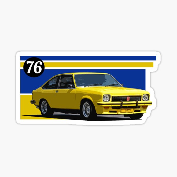 "Holden Torana SS Hatchback" Sticker by radestilo | Redbubble
