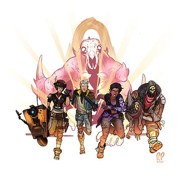 "Borderlands 3" iPhone Case for Sale by Royce Pentaghast | Redbubble