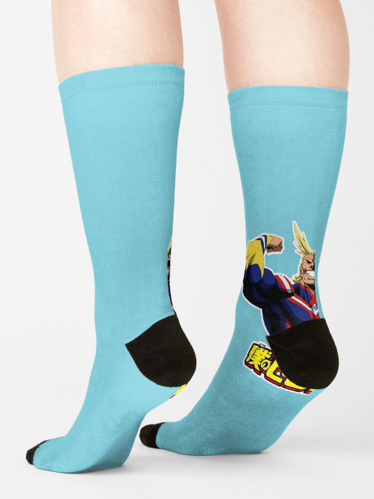 "All Might blue - My Hero Academia" Socks for Sale by Lilzer99 | Redbubble