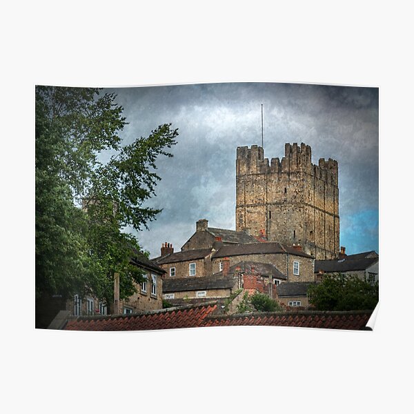 "Richmond Castle Keep" Poster by IanWL | Redbubble