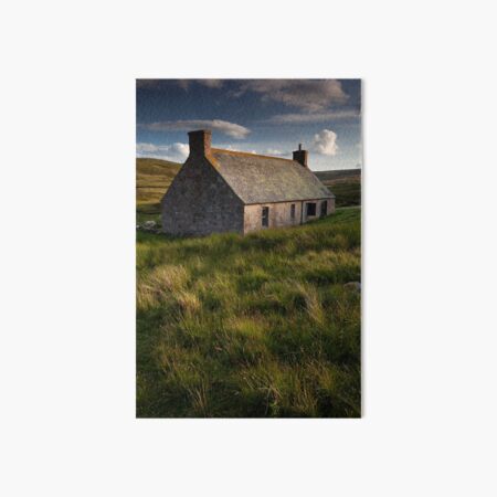 "evening at charr bothy" Art Board Print by codaimages | Redbubble