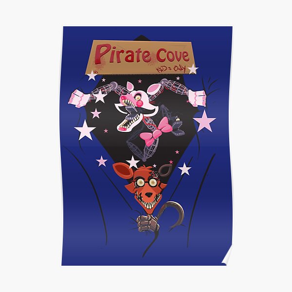 "We Love Foxy and Mangle" Poster by NiallByrne | Redbubble