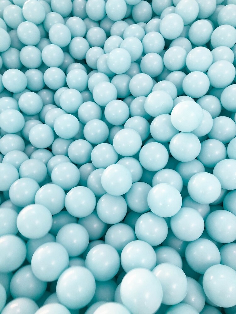 "Baby Blue Gum Ball Candy " Poster by newburyboutique | Redbubble