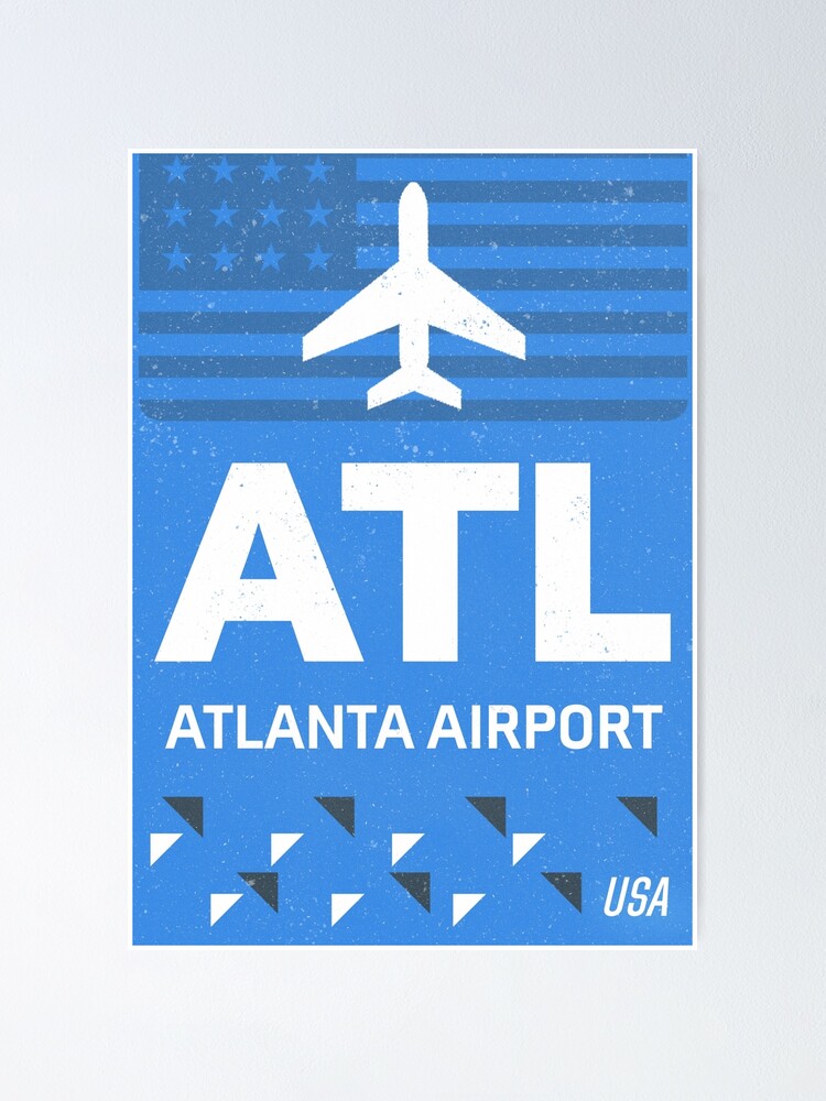 "airport code sticker" Poster for Sale by Aviators | Redbubble
