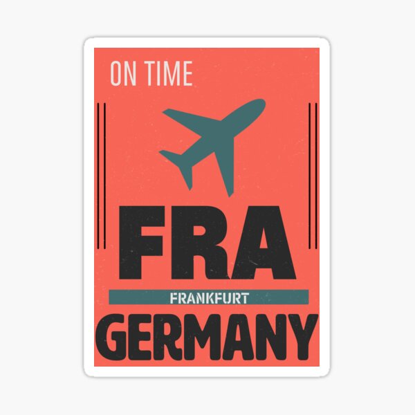 "Airport code sticker 8" Sticker for Sale by Aviators | Redbubble