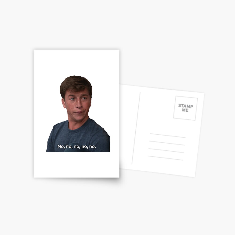 ""No, no, no, no, no."- Eric Bemis, Santa Clarita Diet" Sticker for ...