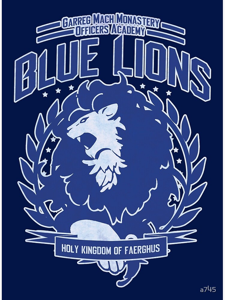 "Blue Lions Class" Poster by a745 | Redbubble
