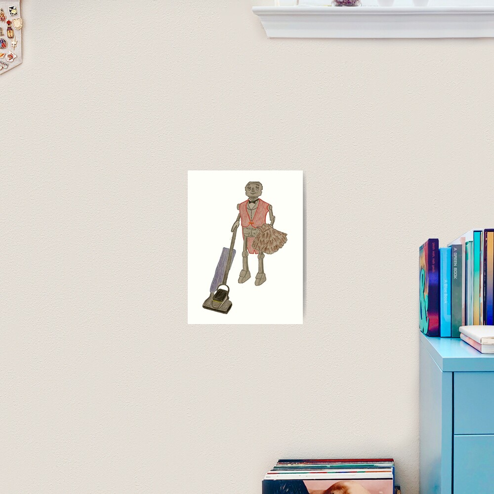 "The Robot Butler - Horizons - Epcot" Art Print for Sale by ...