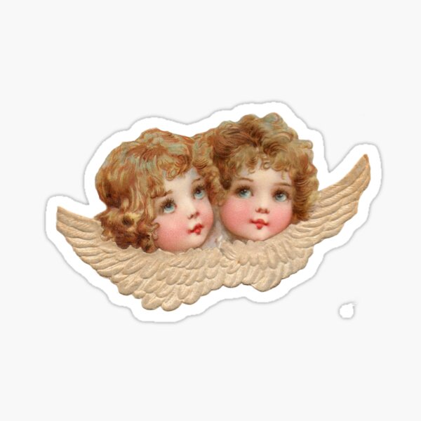 "Cherubs/Angels" Sticker by lovecake | Redbubble