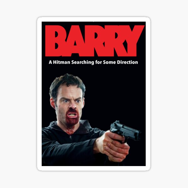 "BARRY" Sticker for Sale by Maeveykinzz | Redbubble